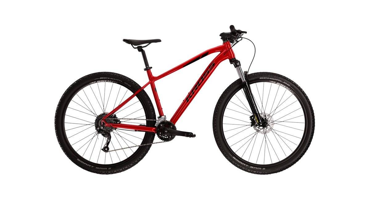 Rower Kross LEVEL 1.0 czerwono-czarny połysk | Sklep rowerowy online ...