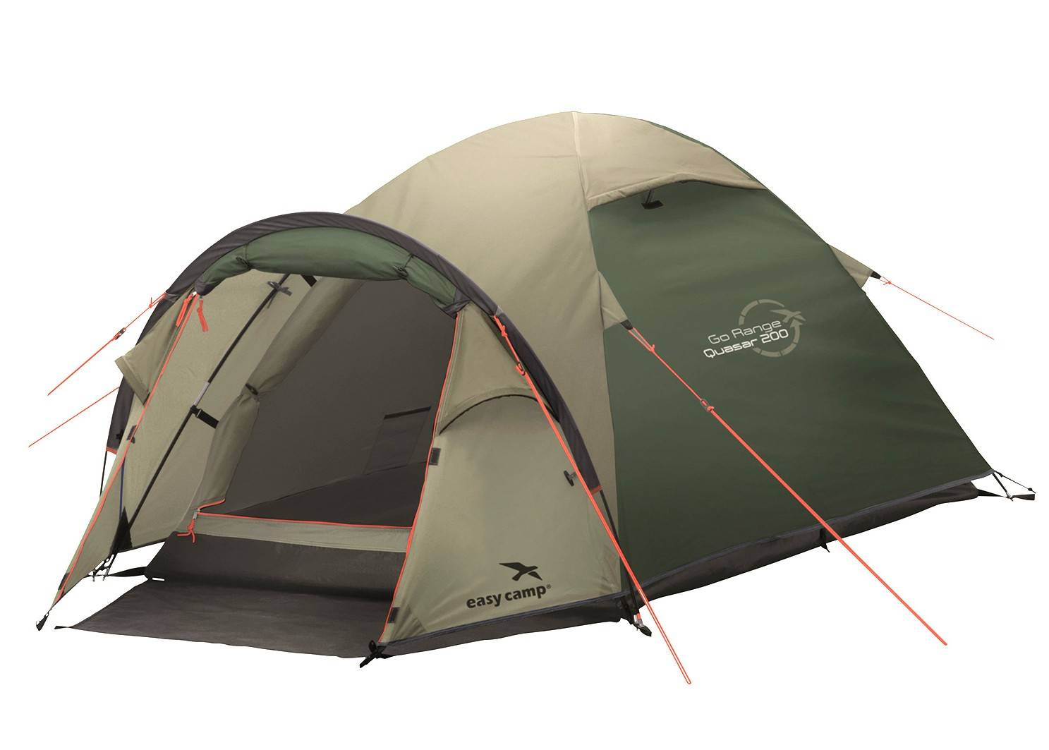Namiot 2-osobowy Easy Camp Quasar 200 - rustic green | Sklep rowerowy online | Sporti.pl