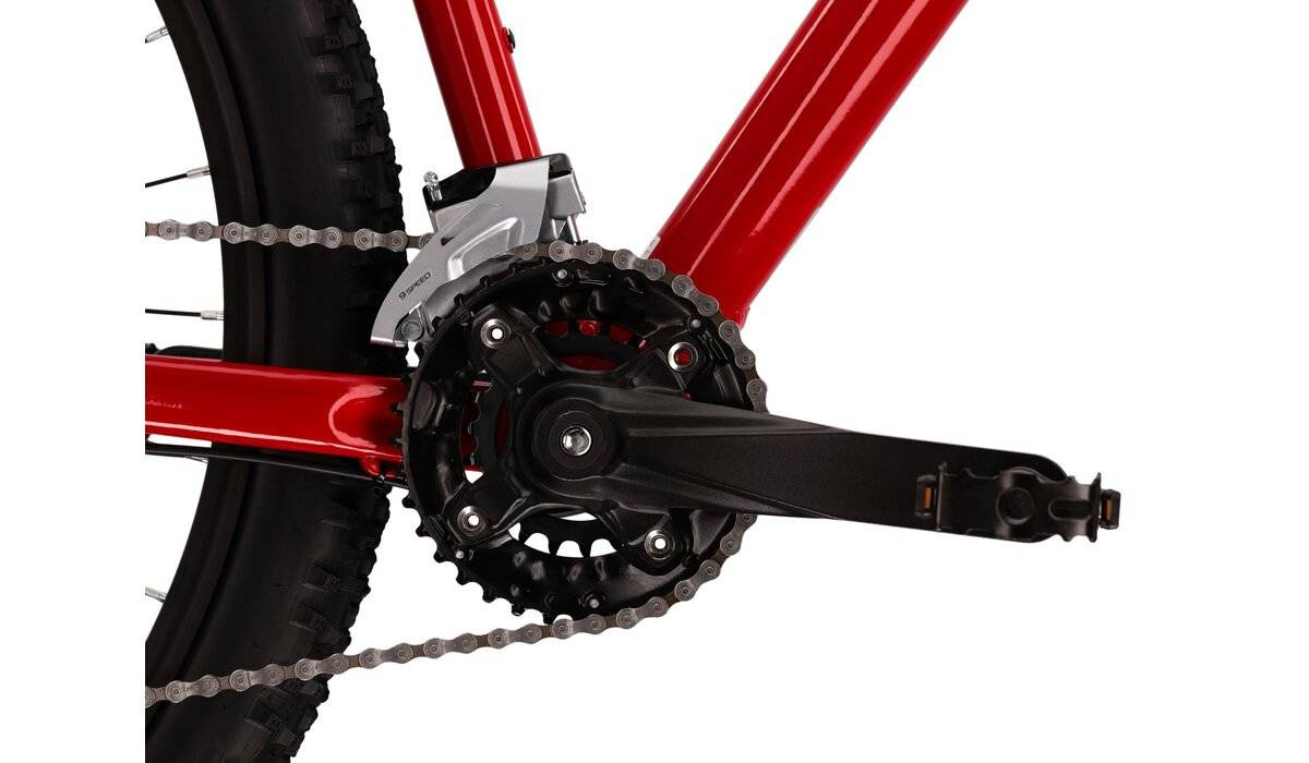 Rower Kross LEVEL 1.0 czerwono-czarny połysk | Sklep rowerowy online ...