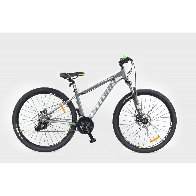 Rower Storm MTB 27,5" SHARK 1.0 2x Disc 17" czarno-czerwono-biały | Sklep rowerowy online ...